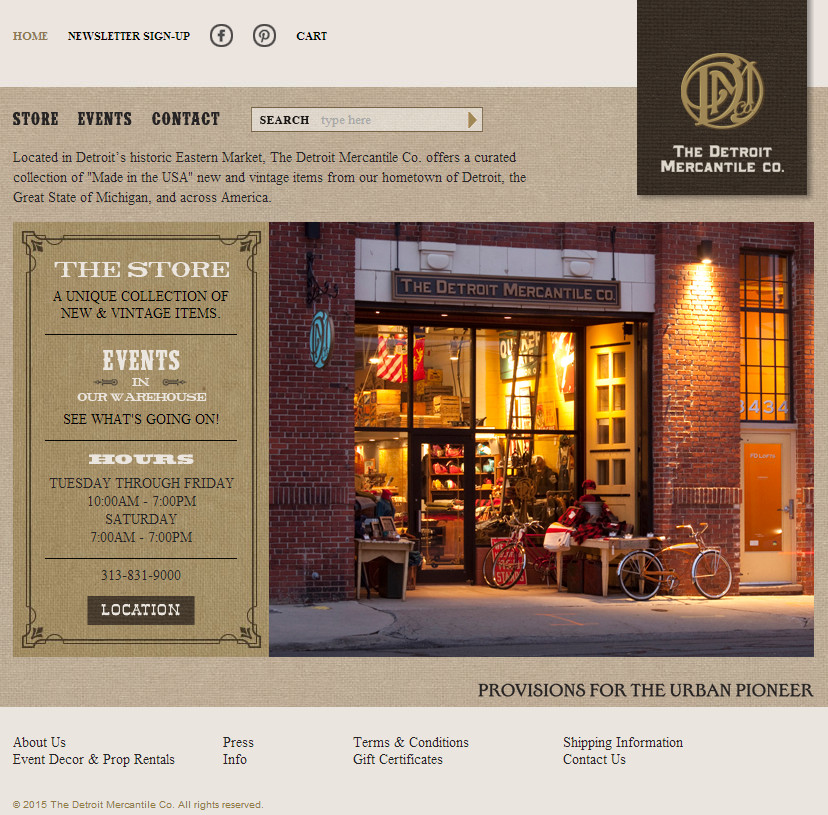 Eastworks Detroit | Eastworks Detroit now available at Detroit Mercantile